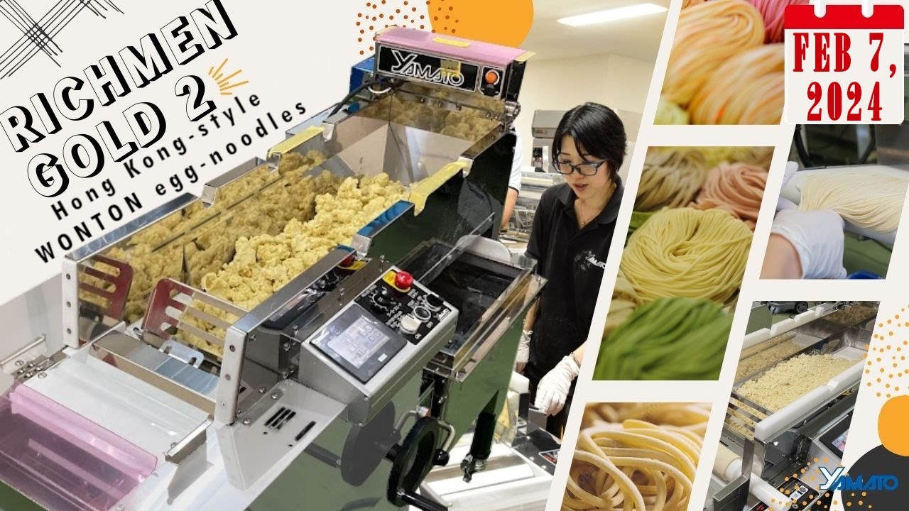 FREE ONLINE WORKSHOP (Feb. 7, 2024): Hong-Kong-style Wonton egg noodles on RICHMEN GOLD 2 (10AM ...