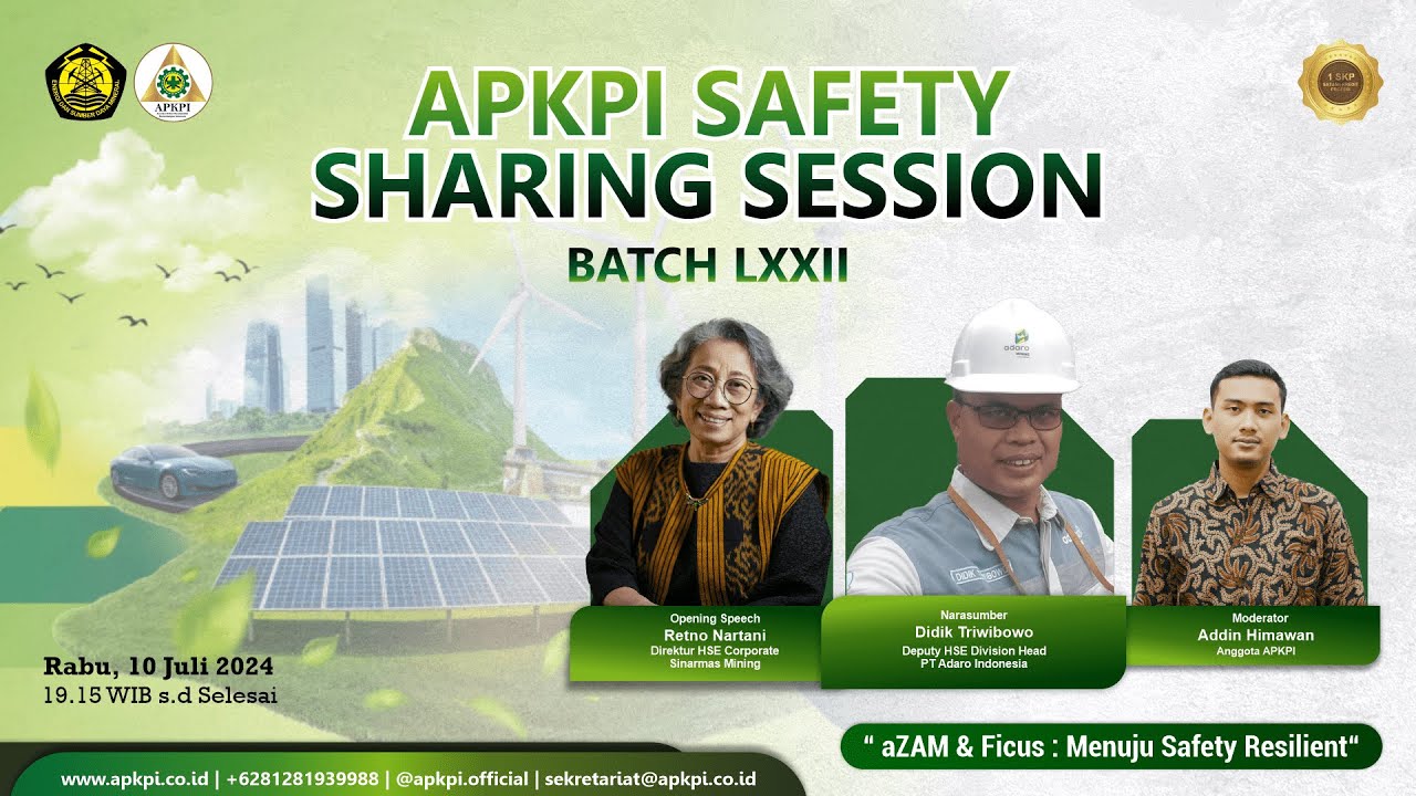 APKPI SAFETY SHARING SESSION BATCH LXXII - YouTube