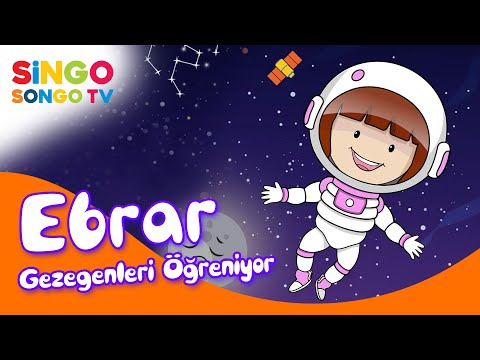 EBRAR Gezegenleri Öğreniyor 🌍🪐 – SingoSongo TV I İsme Özel Çocuk Şarkıları 🎵