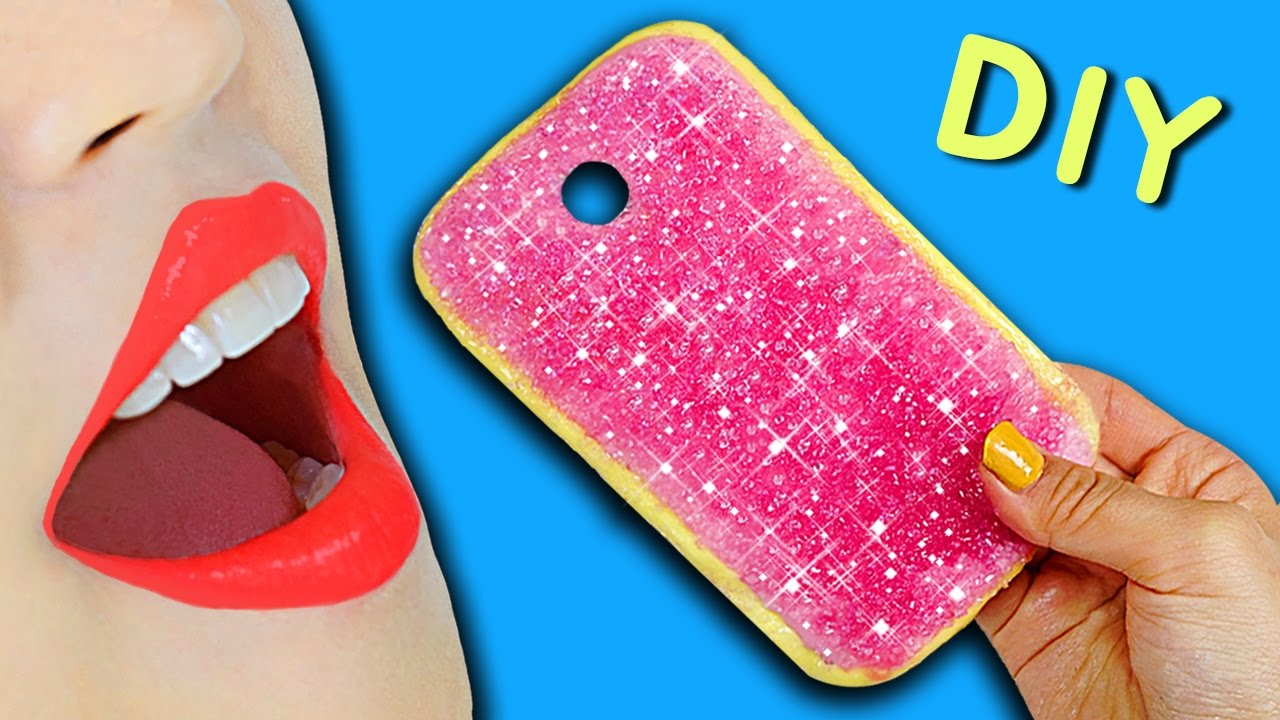 DIY Edible Phonecase! How to make Edible Phonecase RiaRua - YouTube