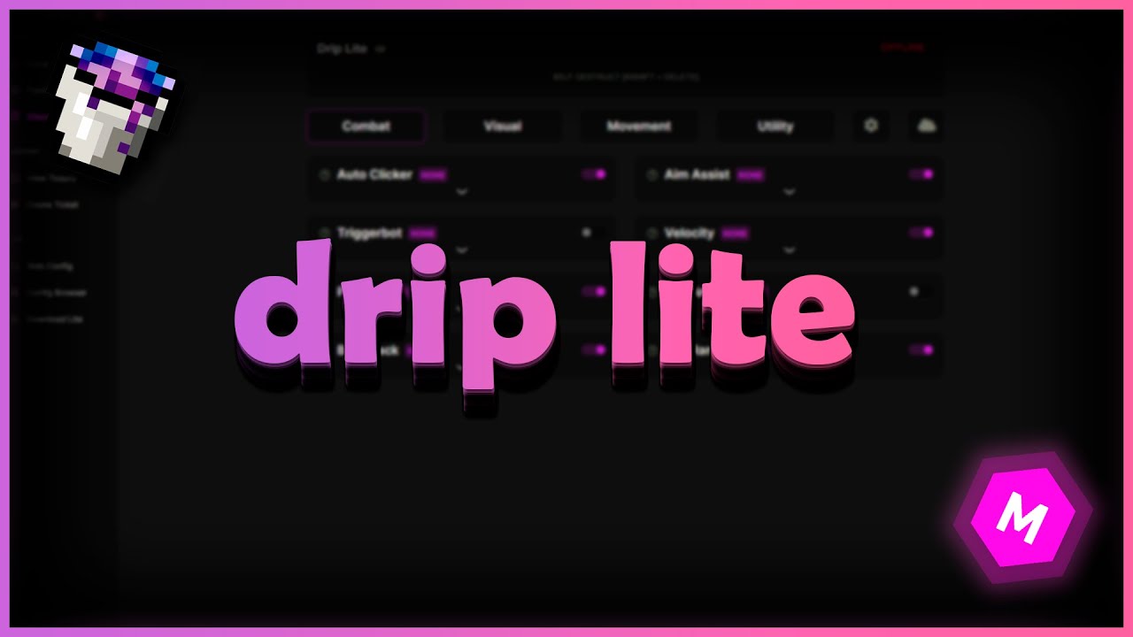 The best Ghostclient For? Minemen club! | Drip Lite 3.1 - YouTube