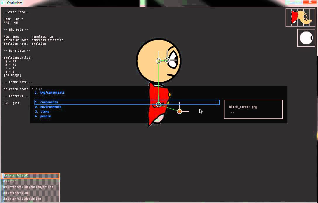 Rigor: Bone Sprite Strip Animation - YouTube
