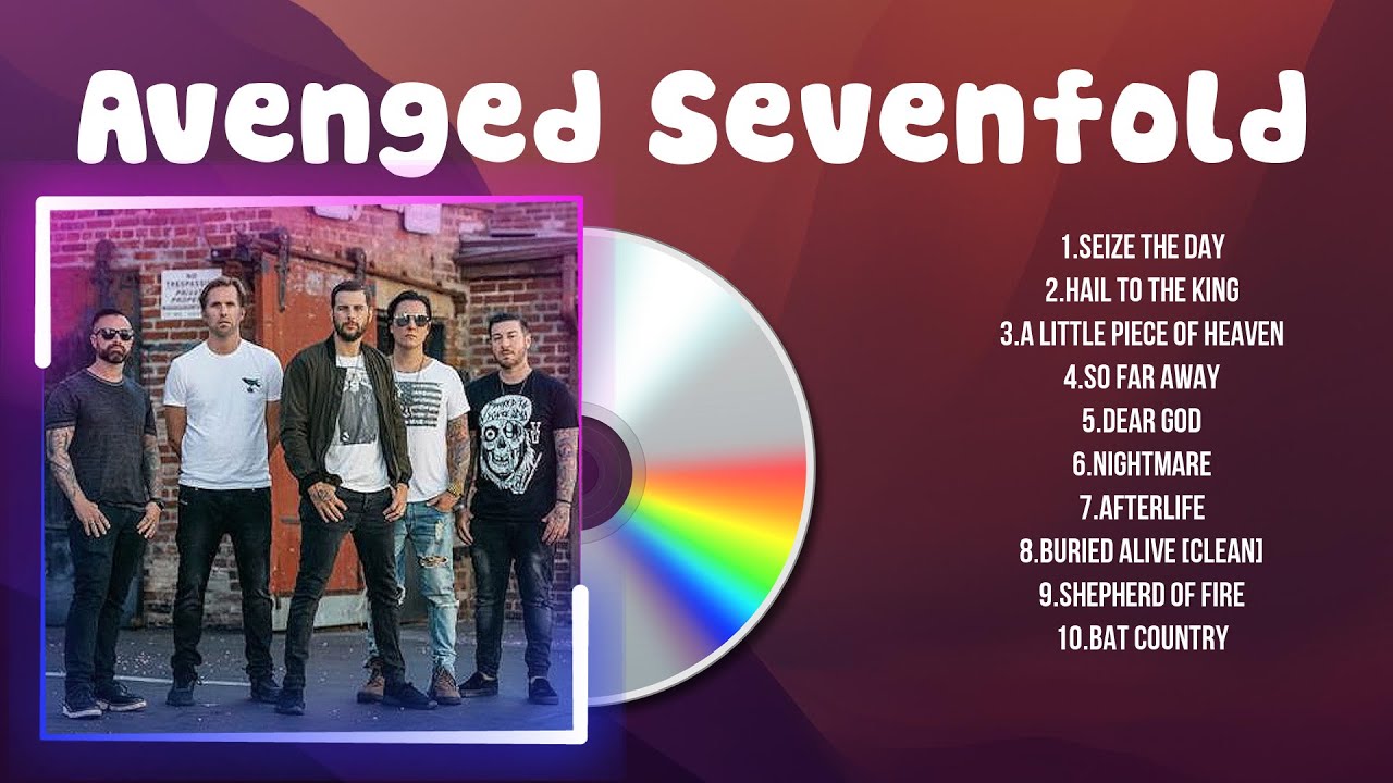 Avenged Sevenfold Playlist Of All Songs ~ Avenged Sevenfold Greatest ...