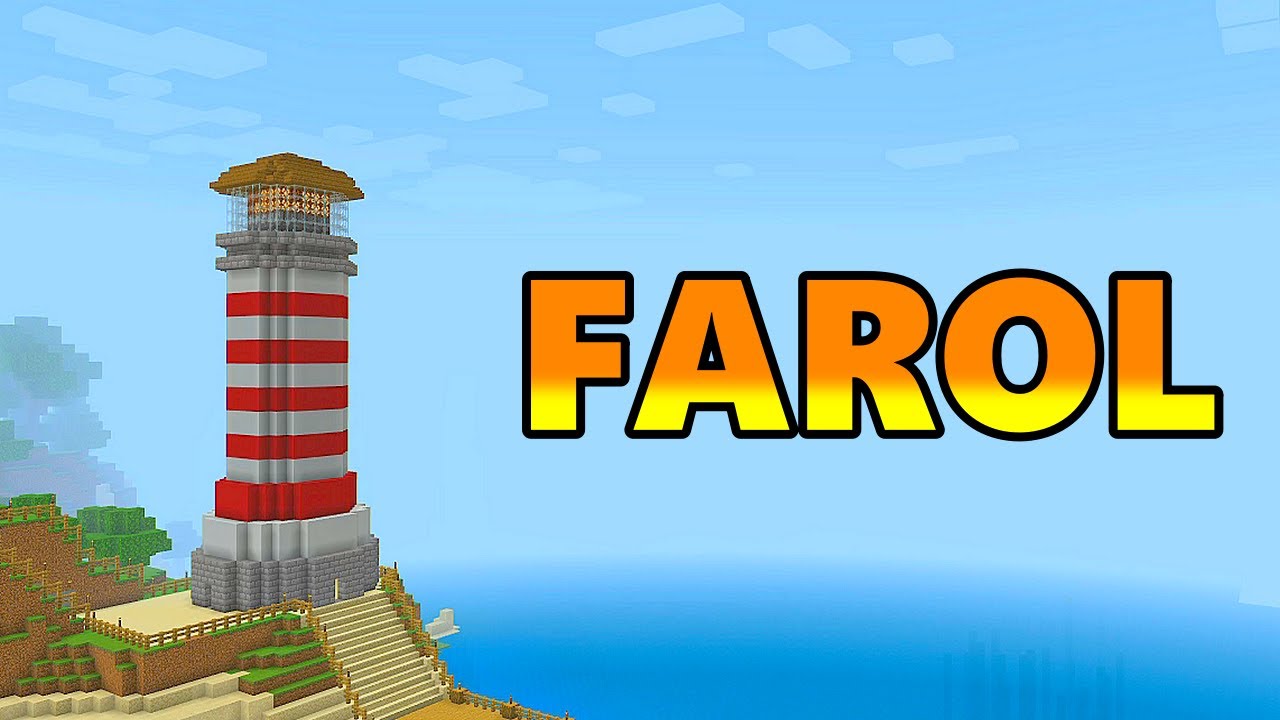 Como construir um FAROL no Minecraft - YouTube