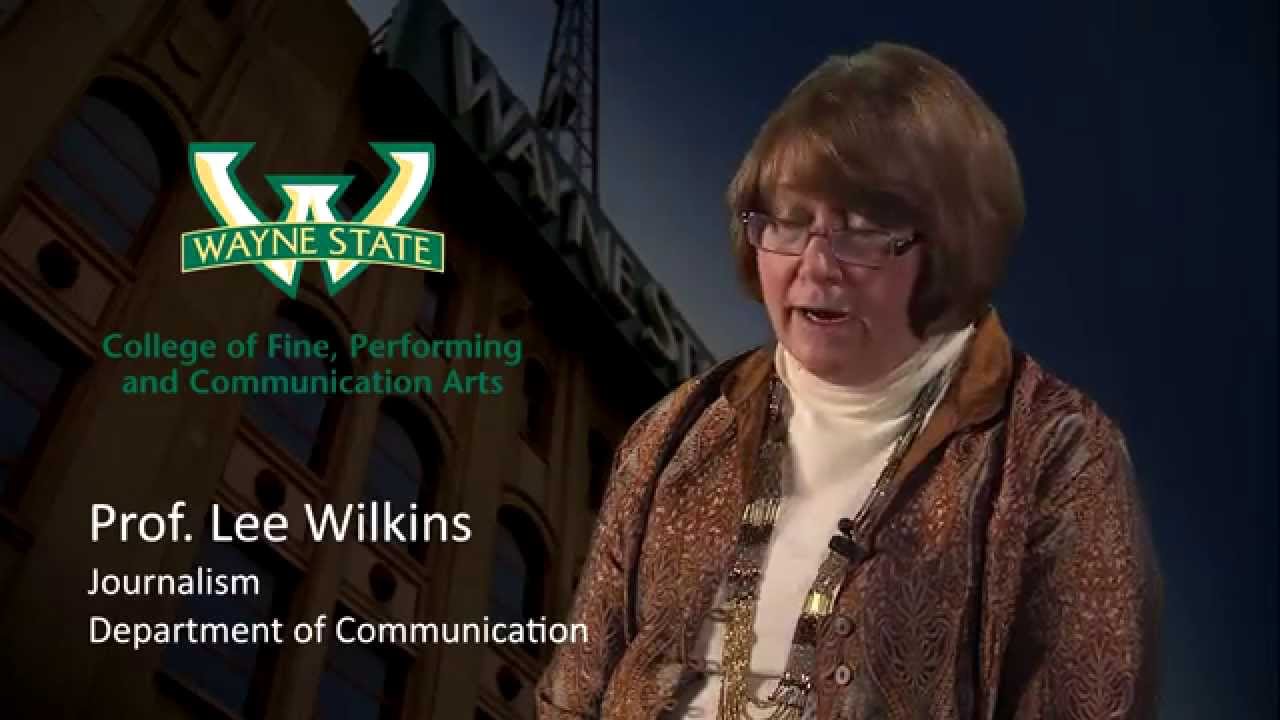 Wayne State Journalism Prof. Lee Wilkins - YouTube