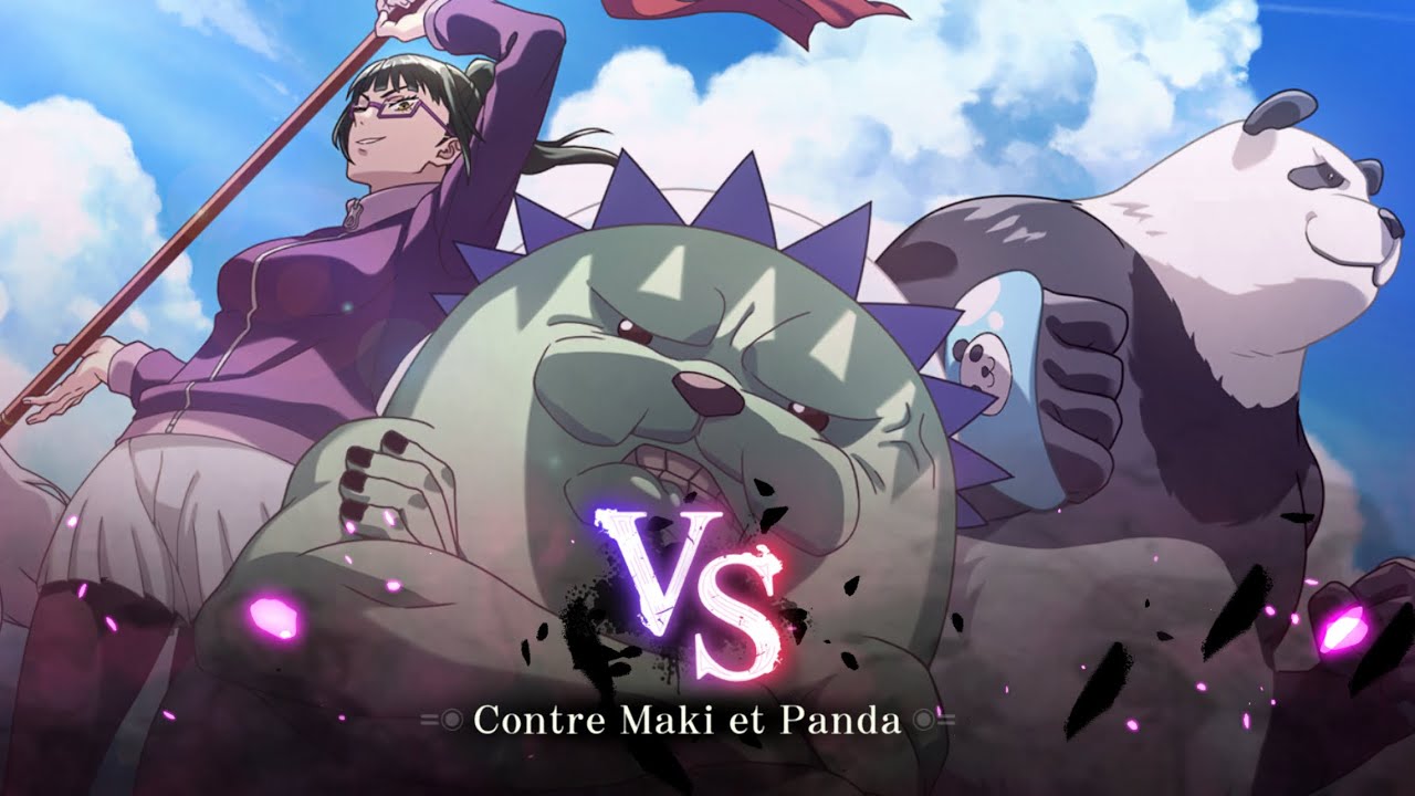 [ Jujutsu Kaisen Phantom Parade ] Maki and Panda raid - YouTube