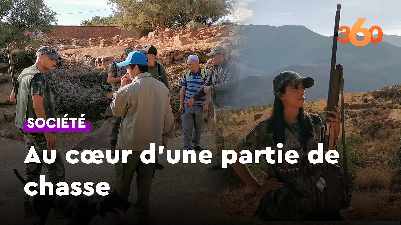 Plongée au cœur d’une partie de chasse aux portes de l’Atlas - YouTube