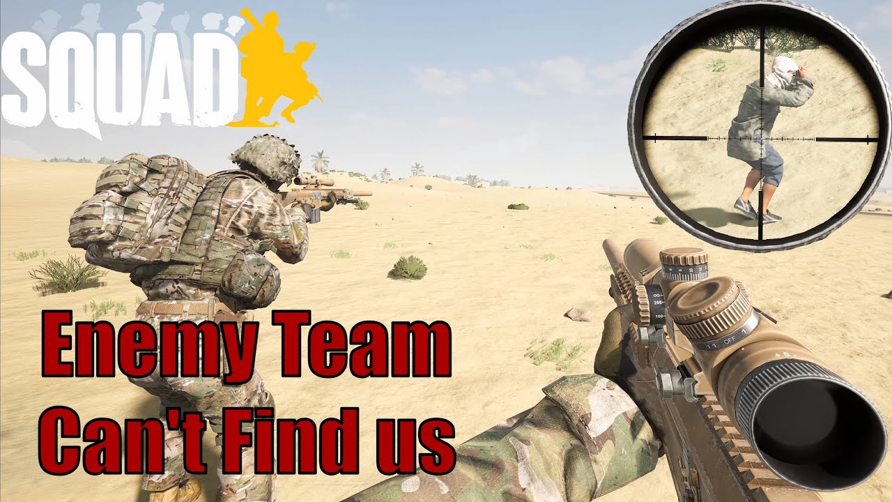 The RAREST Gun in SQUAD - Silenced M110 SASS - Squad Highlights #62 ...
