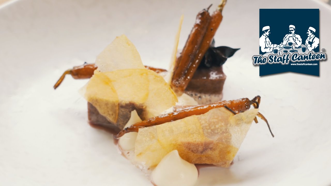 Paul Tamburrini, cooks Scotch Lamb with celeriac carrots and pomme ...