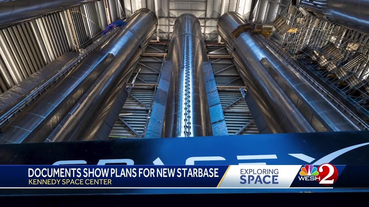 Documents show plans for new star base at Kennedy Space Center - YouTube