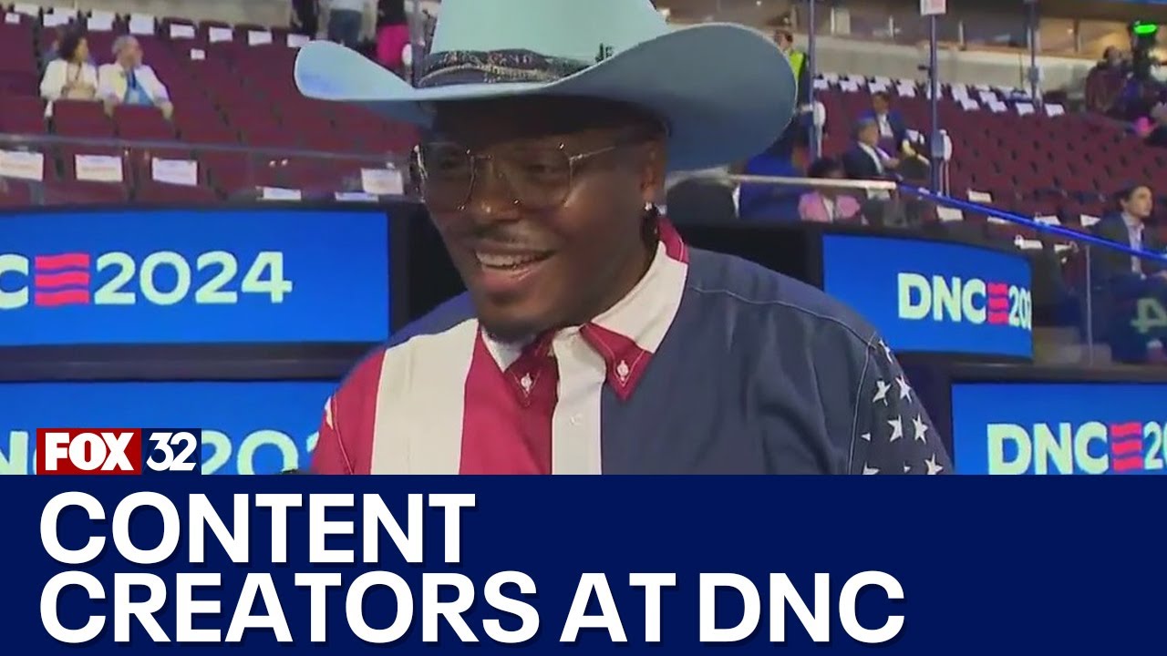 Jamel Franklin talks about being at DNC as a content creator - YouTube