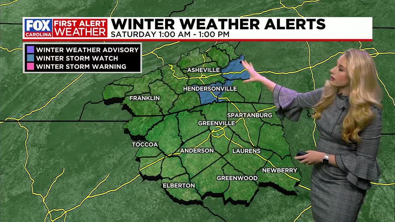 Winter storm watch issued, 2 First Alert Weather Days - YouTube
