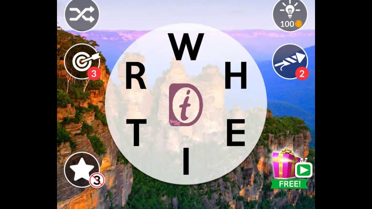 1546 Wordscapes Outback Erode Level 1546 - YouTube