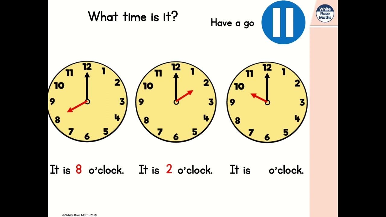 Intro to time O'Clock - YouTube
