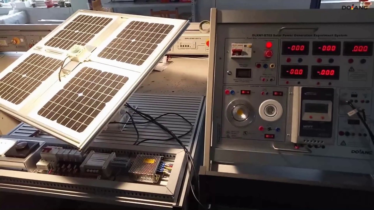 DLXNY-ST02 Solar Power Generation Training System Renewable Energy ...