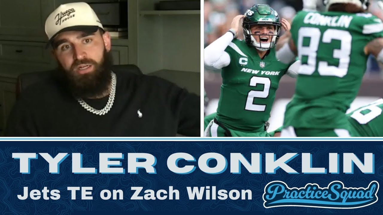 Tyler Conklin on Zach Wilson at QB - YouTube