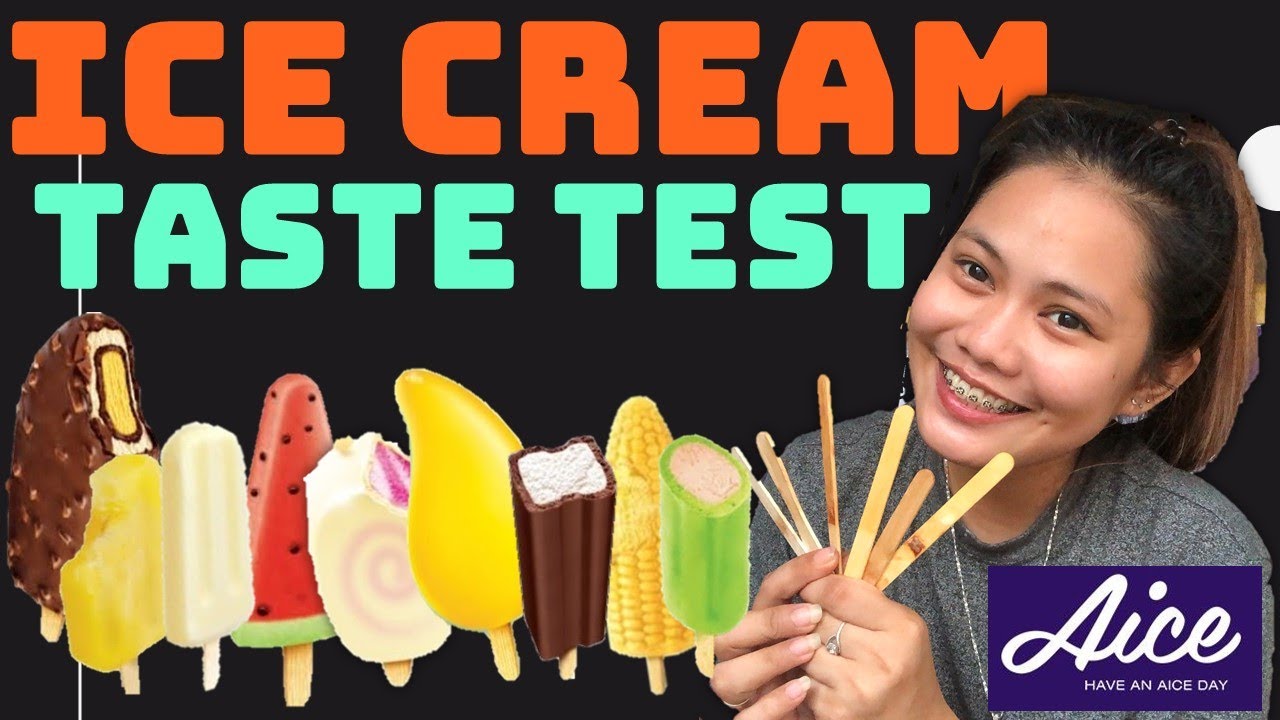 ICE CREAM TASTE TEST ! - YouTube