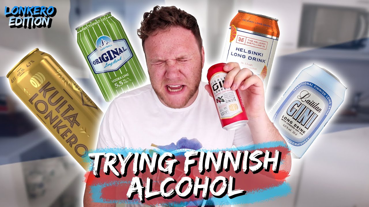 TRYING FINNISH ALCOHOL: LONKERO EDITION | Taste Test Tuesday - YouTube
