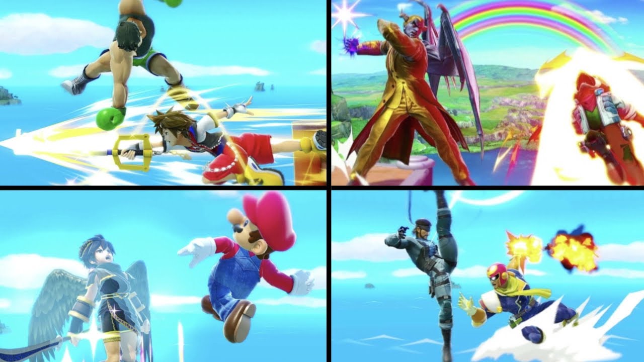 Super Smash Bros. Ultimate collection of THE ART of SPIKING【Meteor ...
