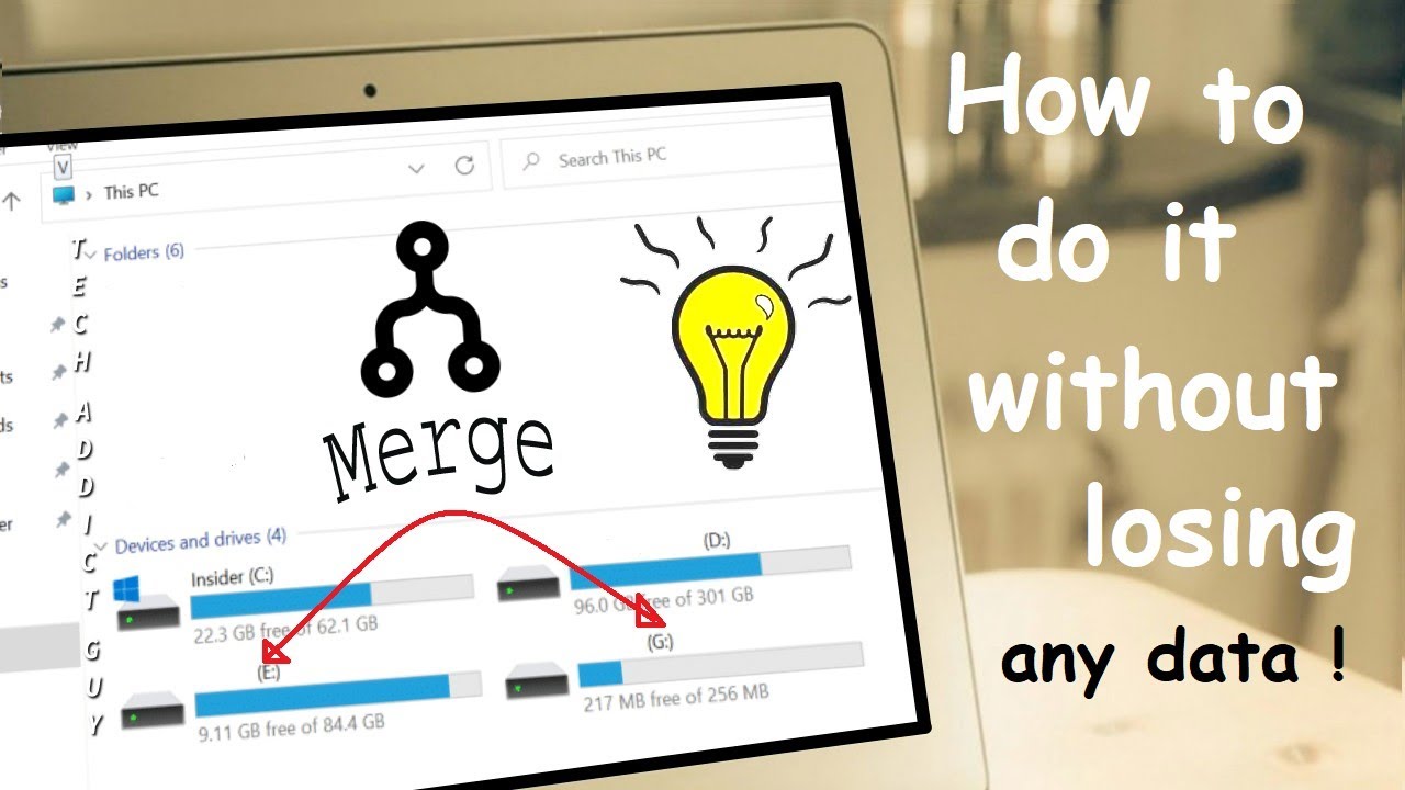 MERGE DRIVES WITHOUT LOSING DATA ! HOW? LET'S SEE 😎 - YouTube