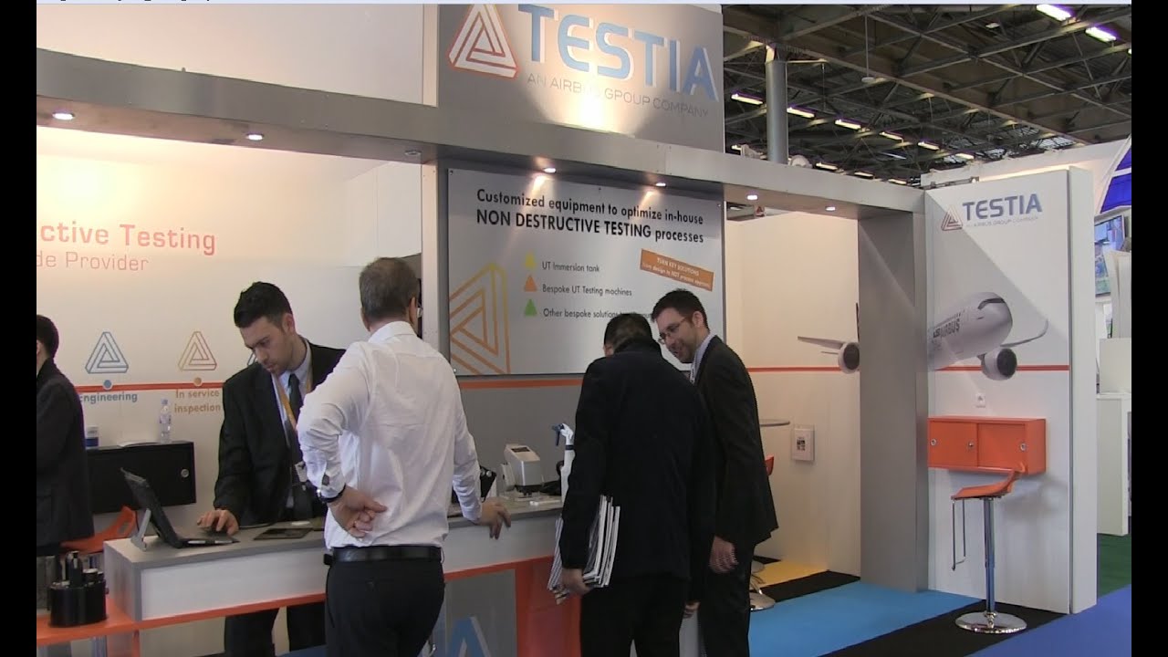 Testia at the JEC WORLD Composites Show & Conférences - YouTube