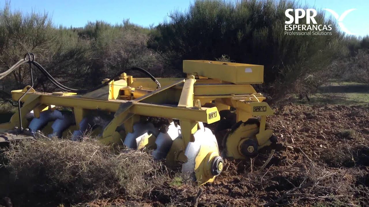 Grade de discos pesada florestal rebocada - Dozer Heavy Disc Harrow ...