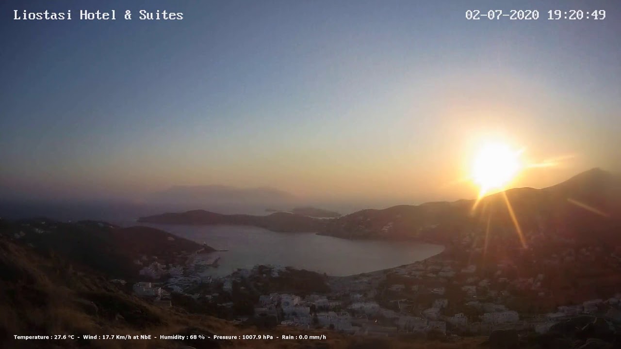 Ios Island Sunset Video: 02 Jul 2020 - YouTube