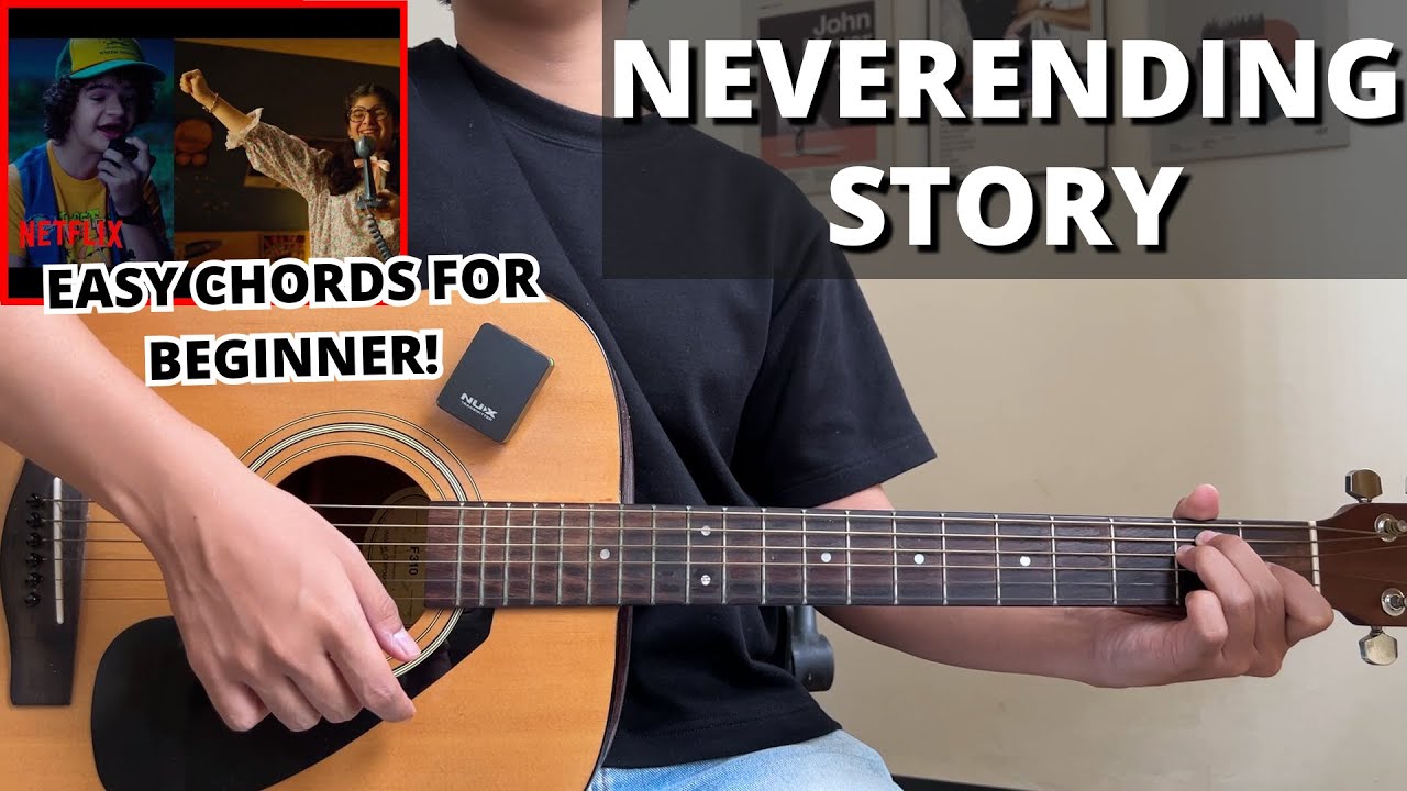 Never Ending Story - Stranger Things (Guitar Tutorial) No Capo! Easy ...