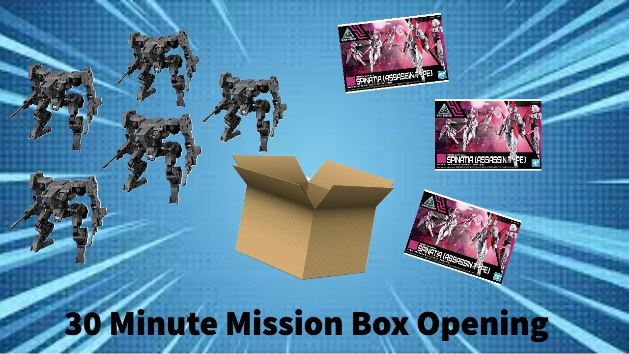 30 Minute Mission Box Opening - YouTube