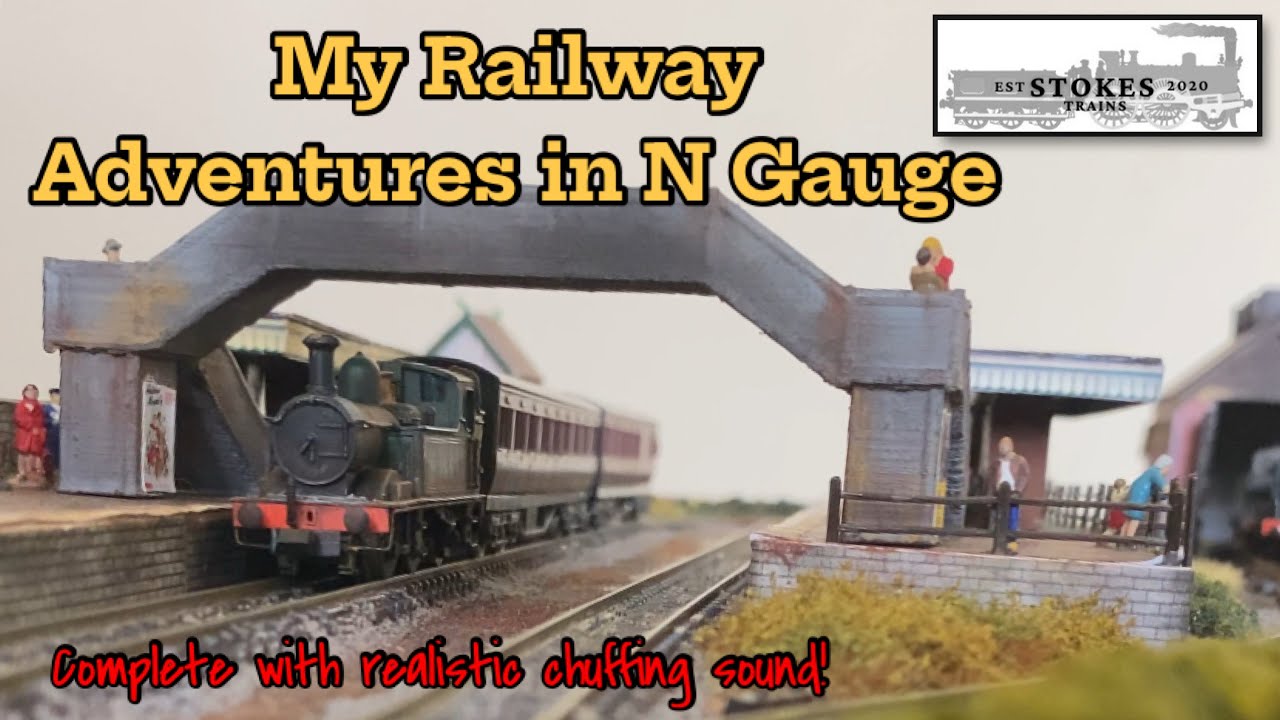 My N Gauge Model Railway - British Rail Steam Era - YouTube