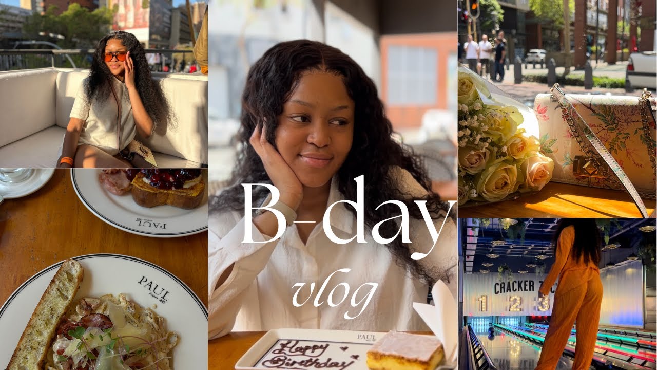 20th Birthday Vlog | Hair installation | Braam Beach | Bowling ...