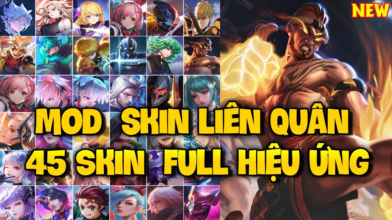Hướng Dẫn MOD Full Skin Liên Quân Full Hiệu Ứng Mới Nhất Mùa 25 Cập ...