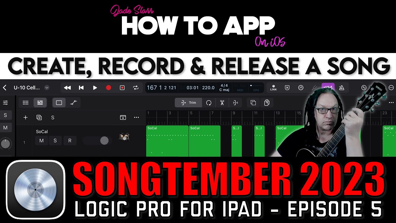 Create, Record & Release a Song with Logic EP 5 - Songtember2023 - How ...