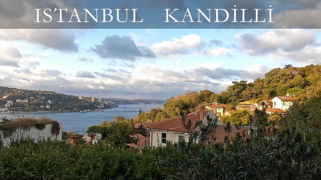Rengarenk Kandilli Sokakları ve Kandilli İskelesi / İstanbul Walking ...