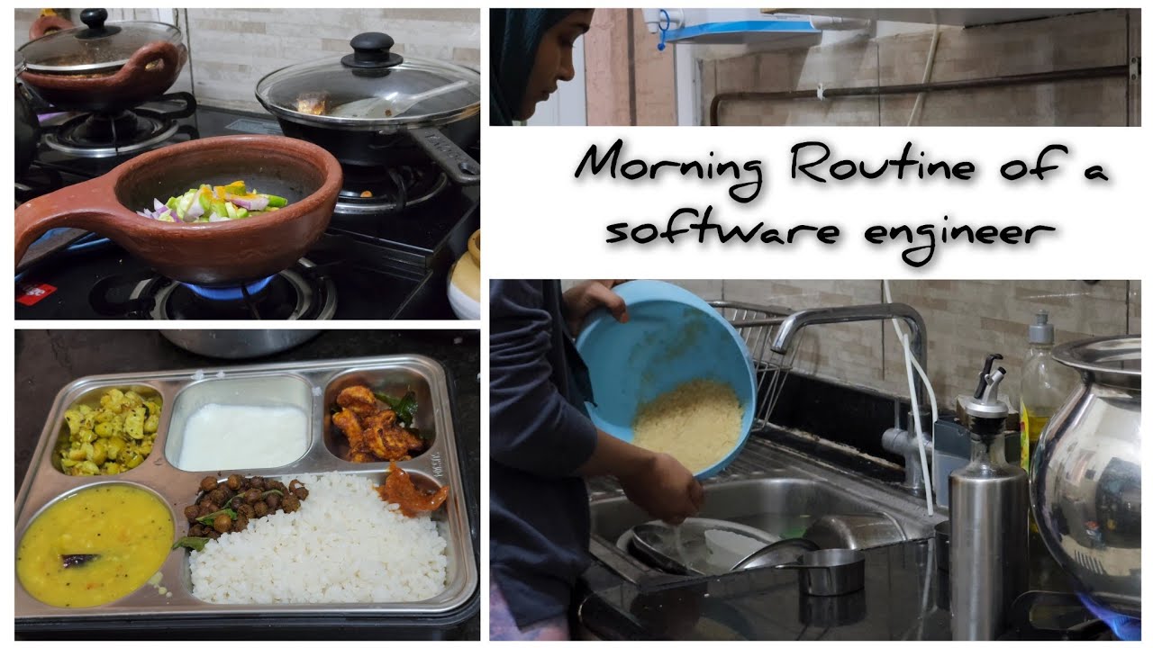 My morning routine/ Preparing lunch box for my husband/ Morning routine ...