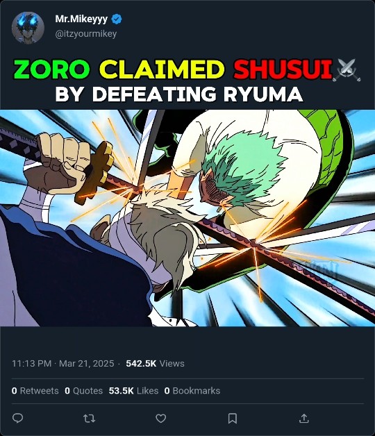 Zoro’s Sword Skills Are on Another LEVEL – Even Ryuma is SHOCKED! 😳⚔️ # ...