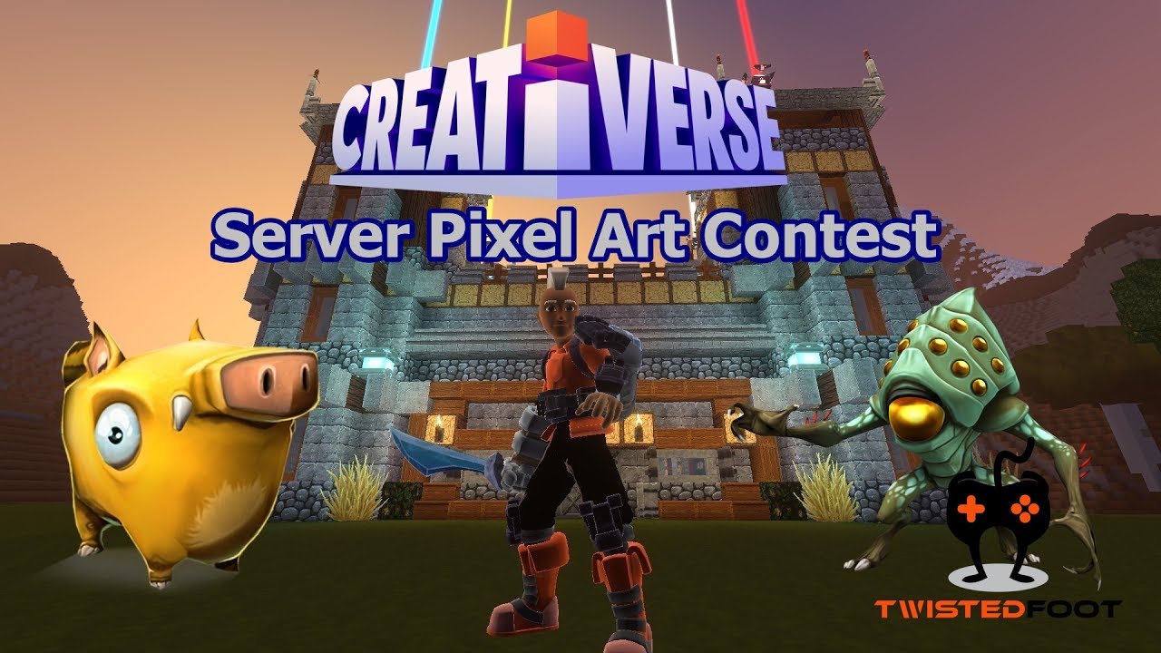 Creativerse - Pixel Art Contest - YouTube