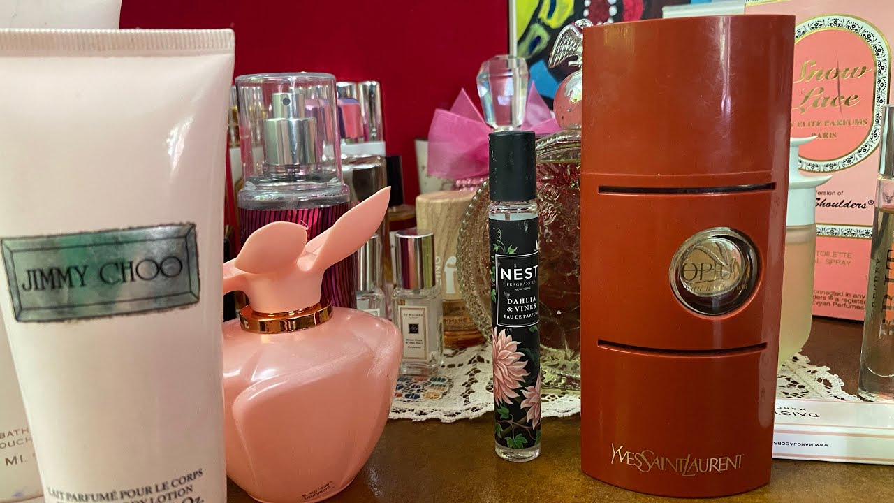 25 dollar fragrance haul from shopgoodwill. Vintage Opium, Jo Malone ...