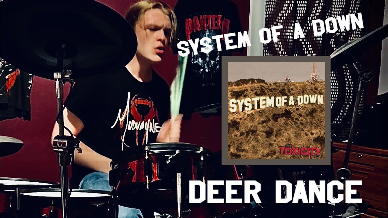 System Of A Down "DEER DANCE" - Drum Cover (Rspookster) - YouTube