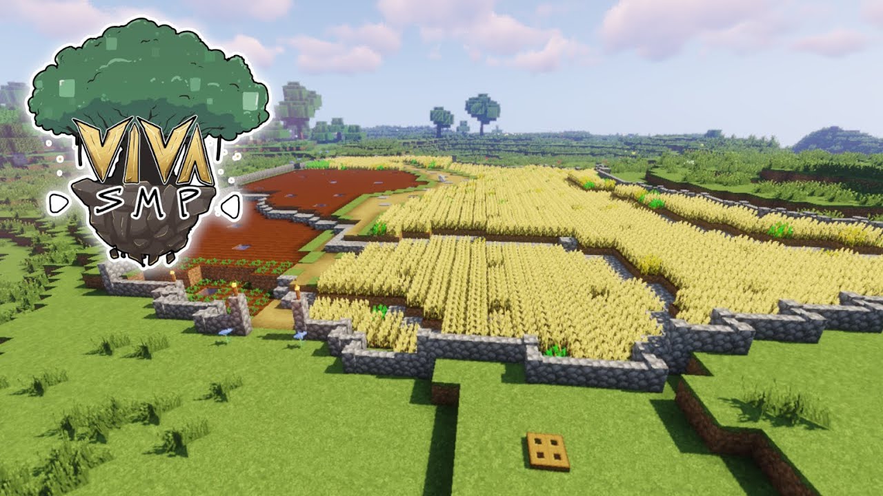 🔴 MEMBUAT MEGA FARM | LIVE VIVA SMP - YouTube