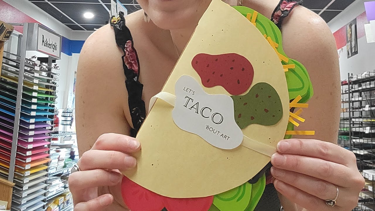 Taco Art Journal Video Tutorial, Taco Book, Taco Craft, Kids Crafts - YouTube