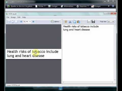Boxoft Screen OCR EXAMPLE 2 - YouTube