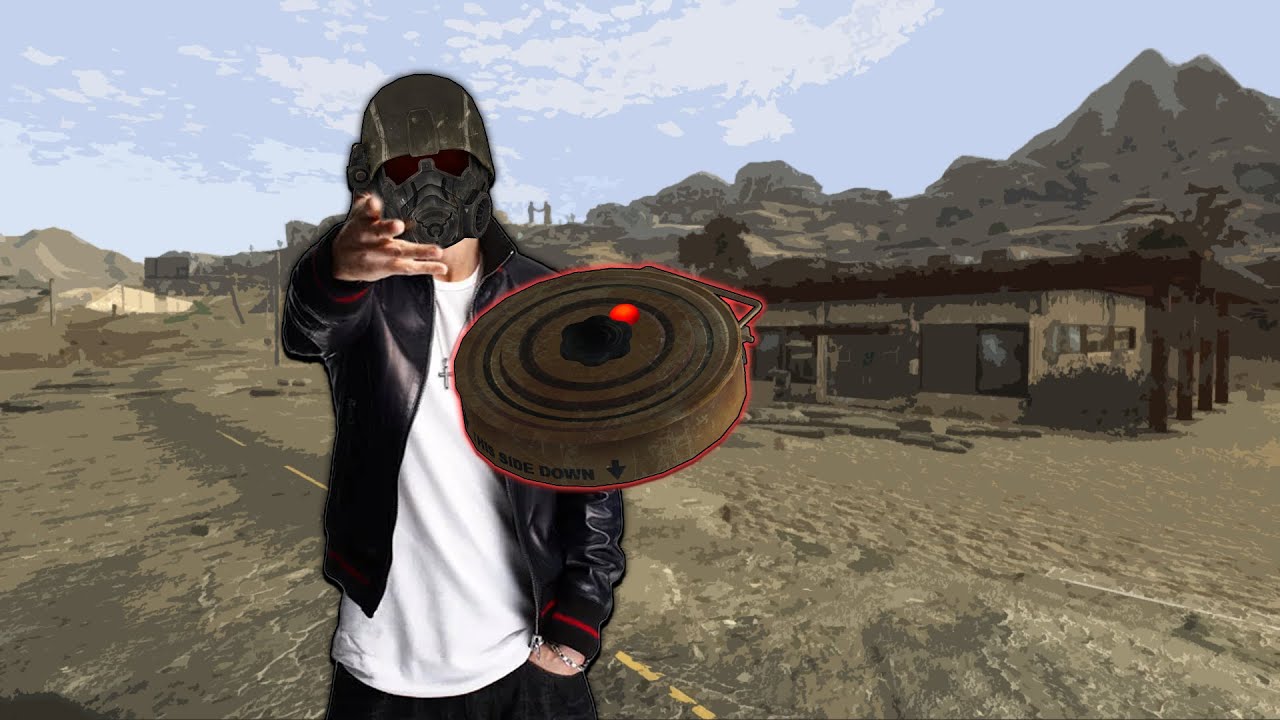 Fallout New Vegas Landmine Only Run! - YouTube