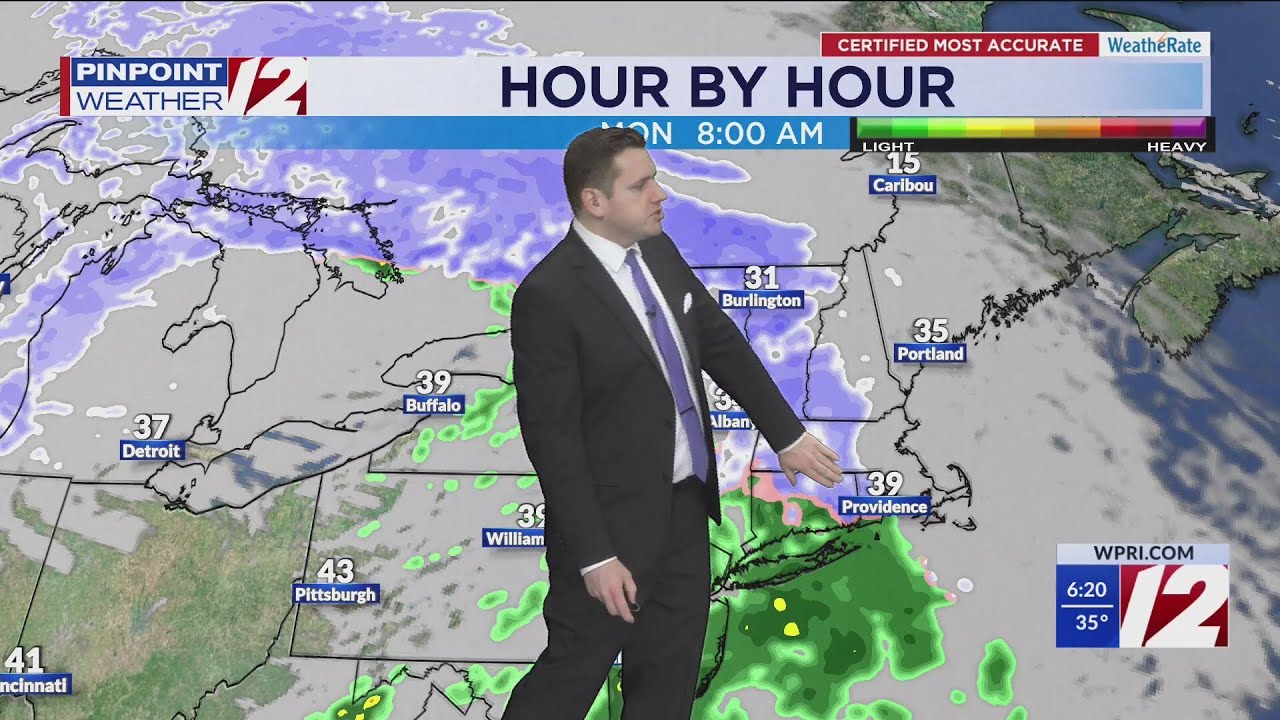 WPRI 12 Weather Forecast 3/22/25: Mainly Dry Weekend; Rain Arrives ...