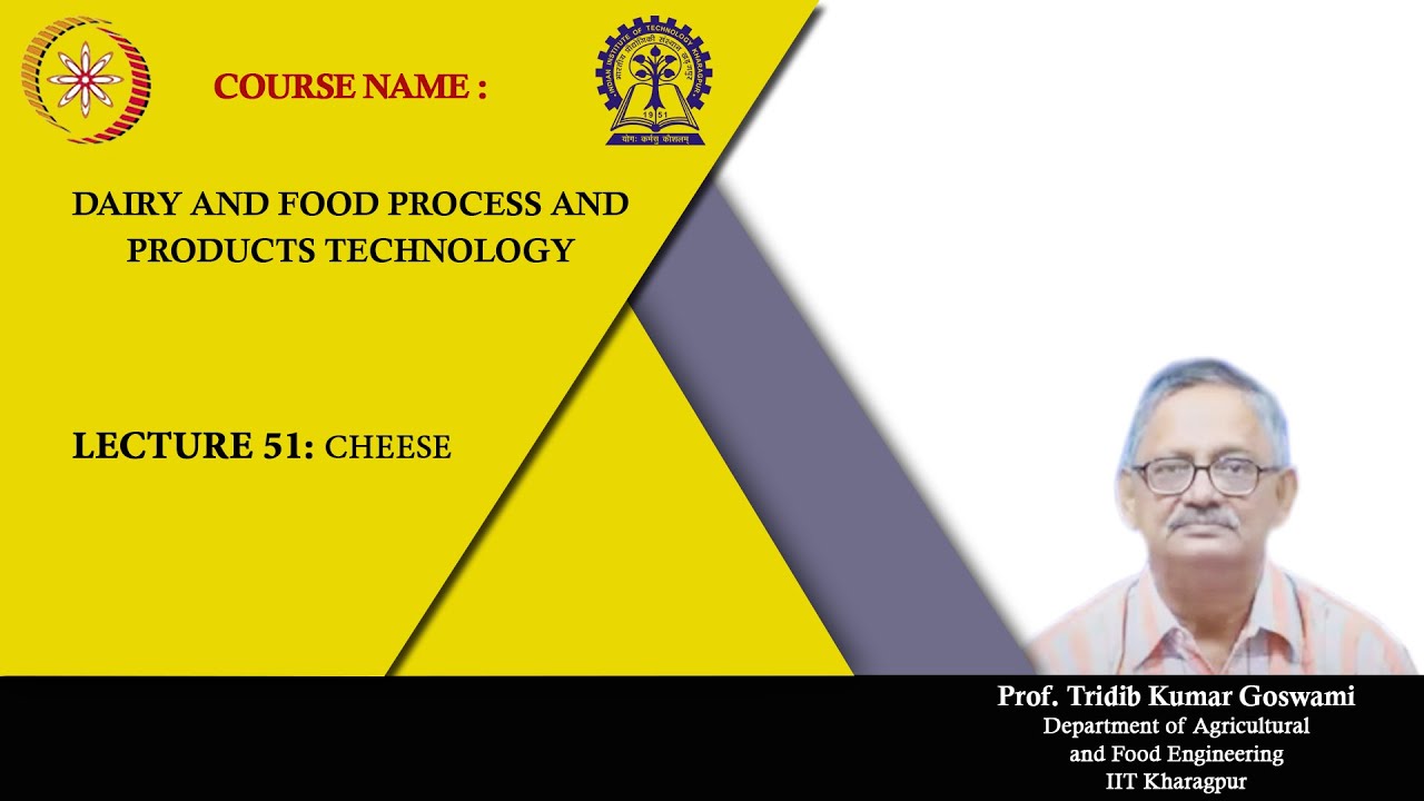 Lecture 51 : Cheese - YouTube