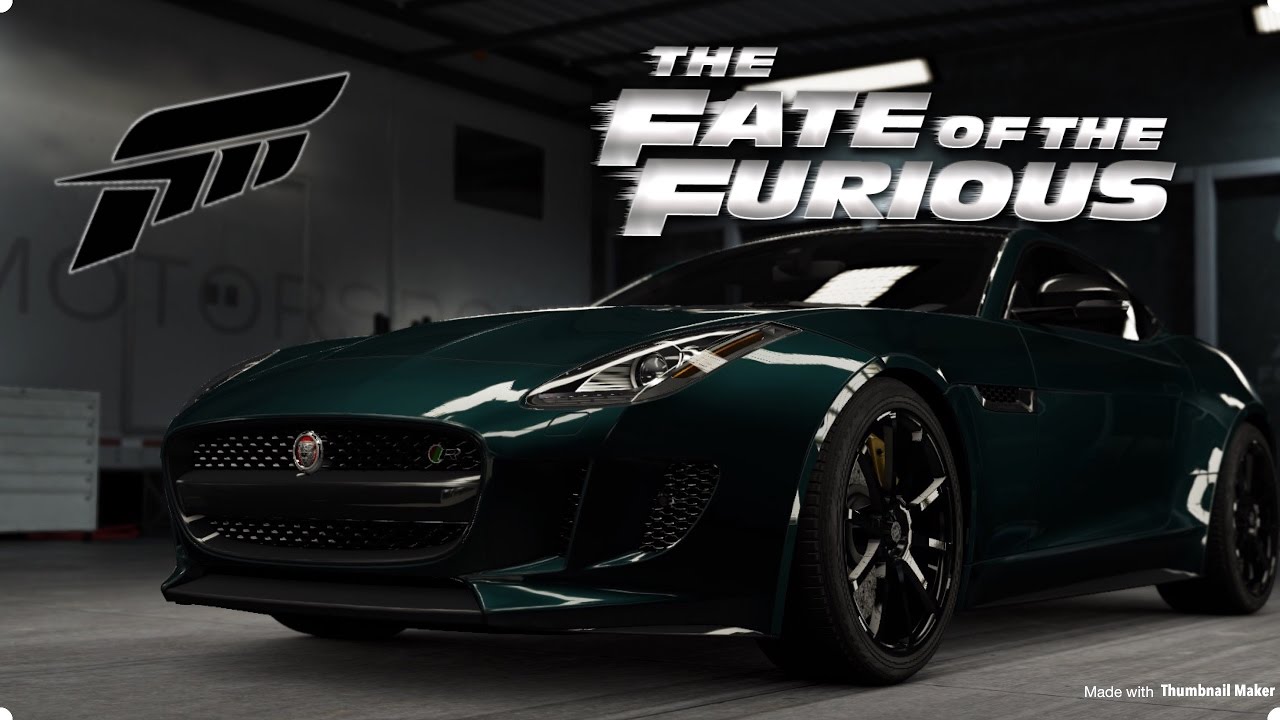 FATE OF THE FURIOUS, Deckard Shaw's Jaguar F Type R Coupe (FORZA 6 ...
