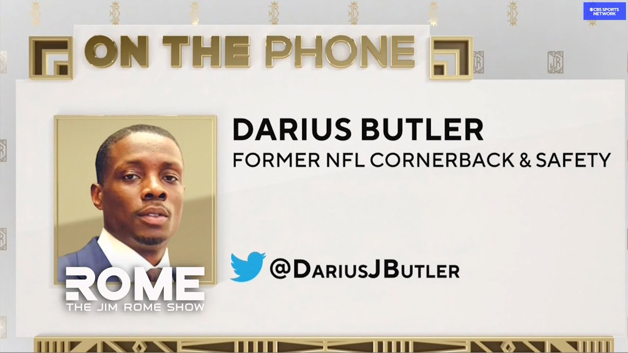 Darius Butler on the NFL Playoffs | The Jim Rome Show - YouTube