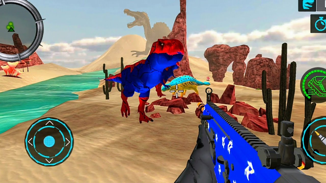Real Dino Hunting Gun Games - Jungle Dinosaur Zoo Games - Android ...