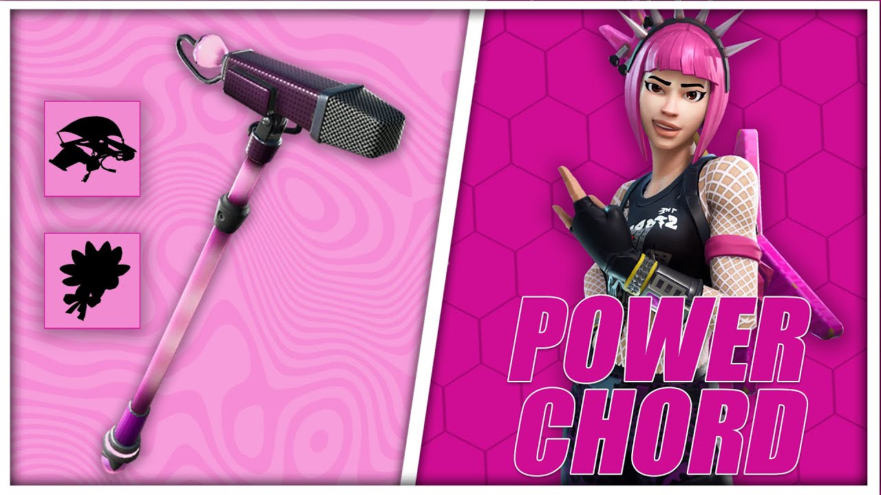 5 Best Sweatiest Combos For Power Chord Skinbrite Bomber Skin Back Bling Combos Fortnite