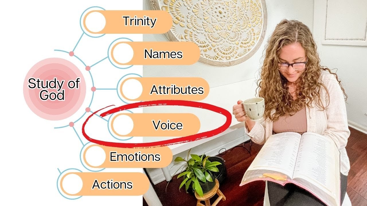 How to Study God's VOICE in the Bible - Theology in Bible Study - YouTube